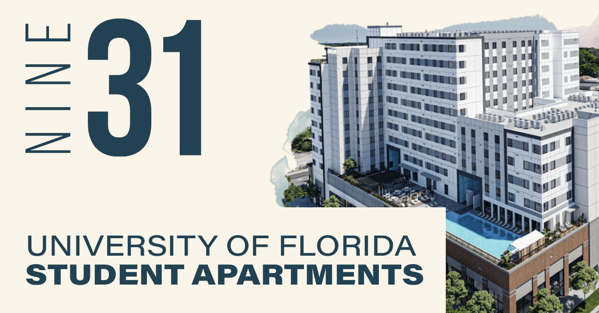 Nine 31 | Modern Student Apartments in Gainesville, FL near UF